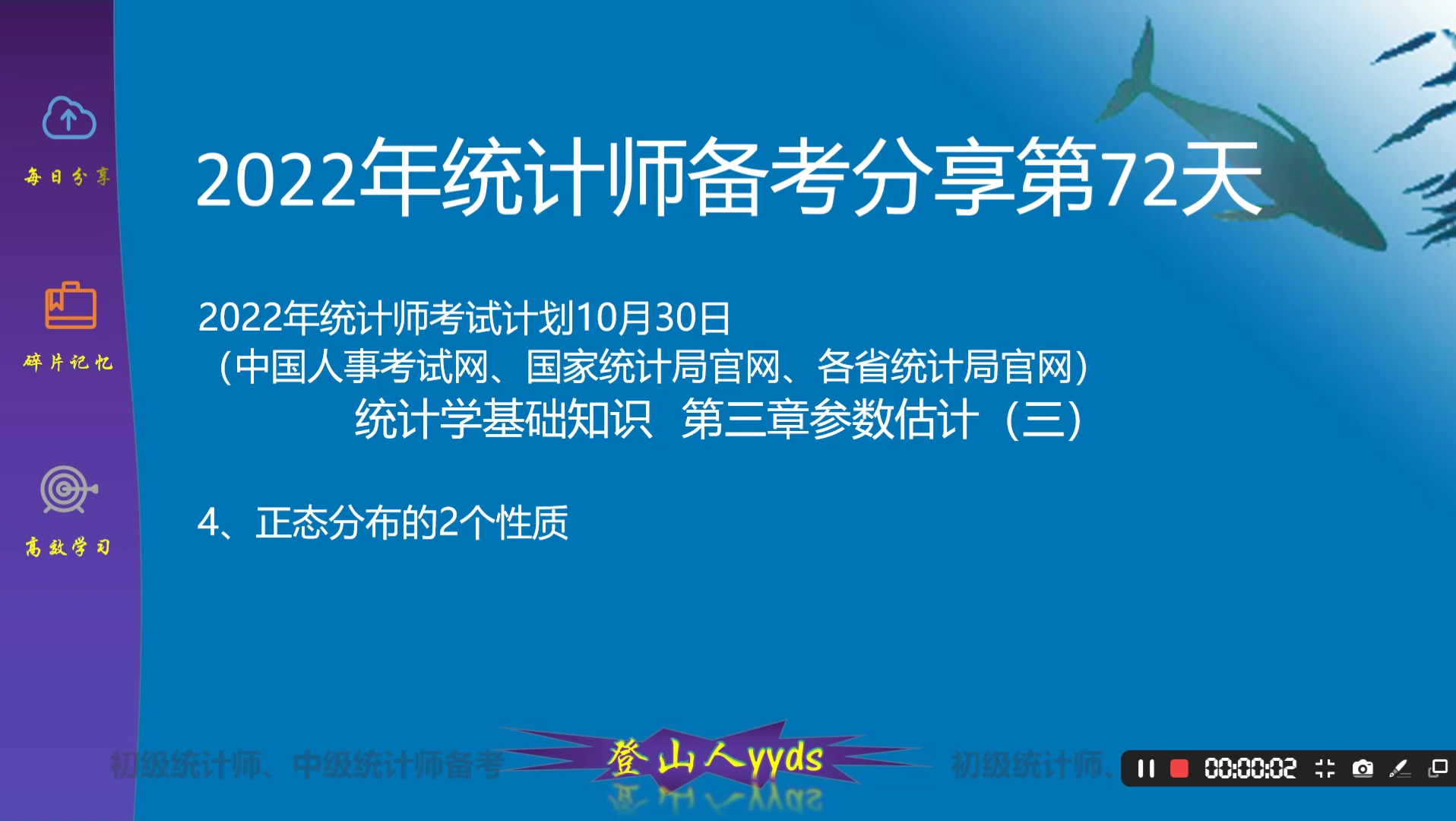2022年最新统计师备考分享72统计学基础知识第三章参数估计(三) ...