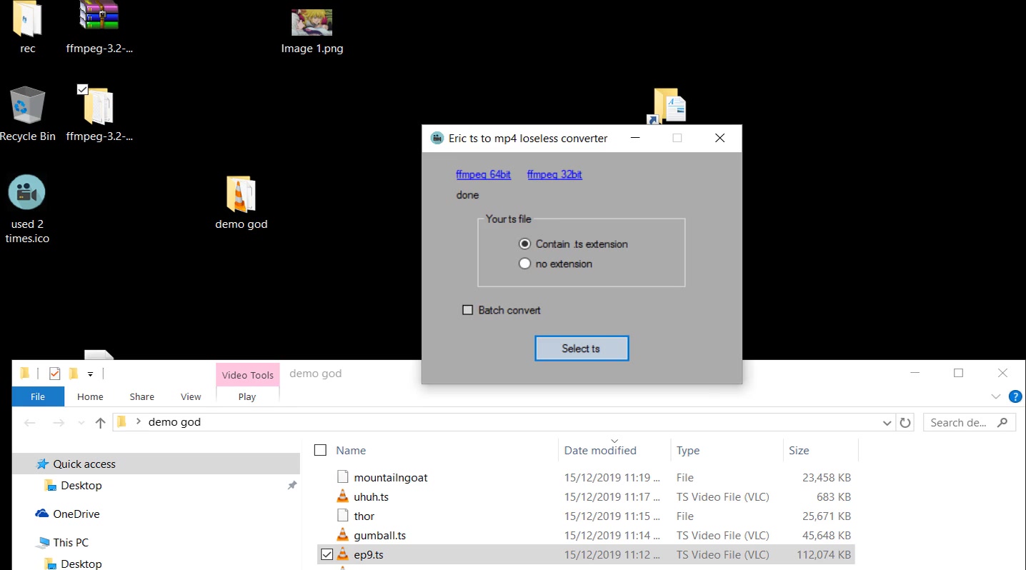 [完美教程2021] 如何不影响质量轻松把 ts 转去 mp4