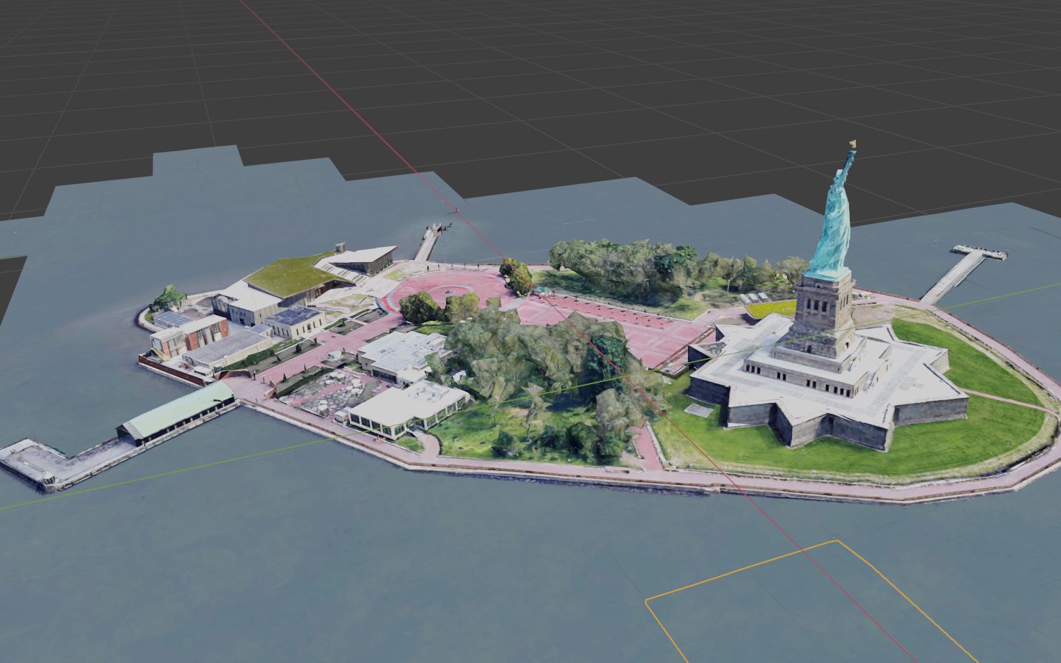 白嫖福利1分钟使用renderdoc捕捉谷歌的3D模型,构建现代城市建筑,...