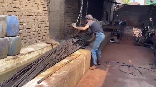 用钢筋制造L手柄套筒扳手,成本低质量硬!老板一个月轻松赚几万