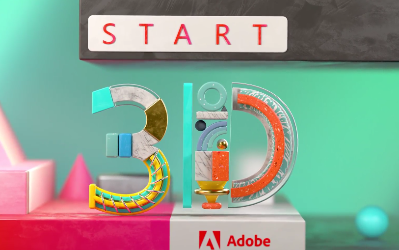 太震撼了!Adobe一口气推出4个3D软件,C4D要再见了?