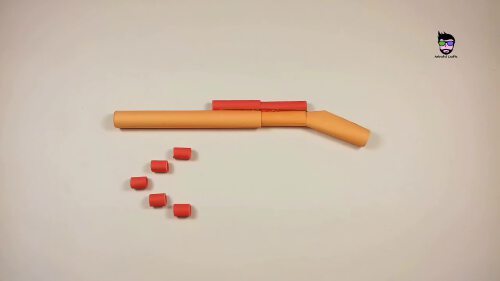 如何用纸制作简单快速的玩具枪