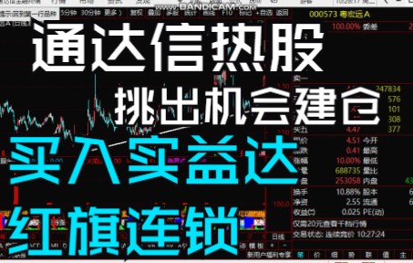 【狙击主力通达信热股】从通达信热股板块中挑出机会建仓.第一次...