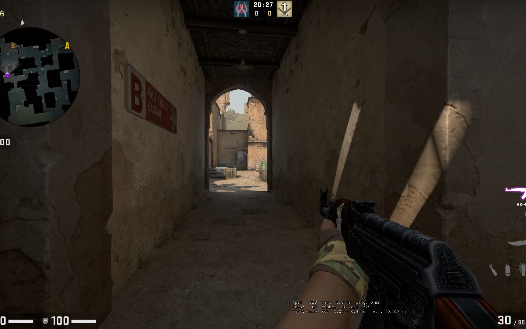CSGO新手在DUST2进攻B洞的几个注意事项