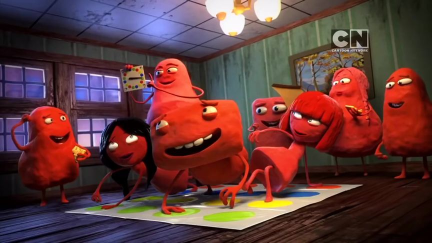 卡通频道出品,好玩儿的定格动画片