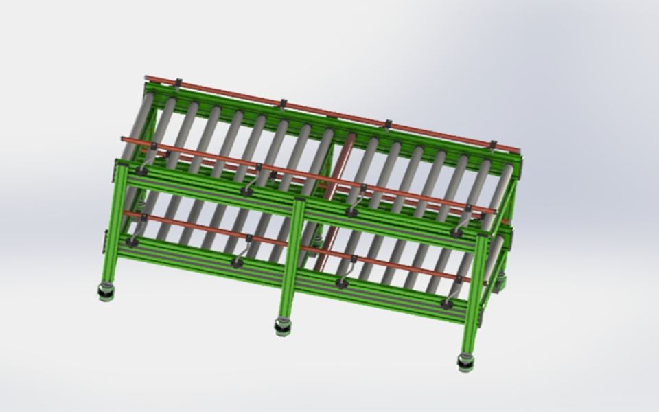 SolidWorks非标自动化设计教程:自动化设备案例-滚筒输送线设计