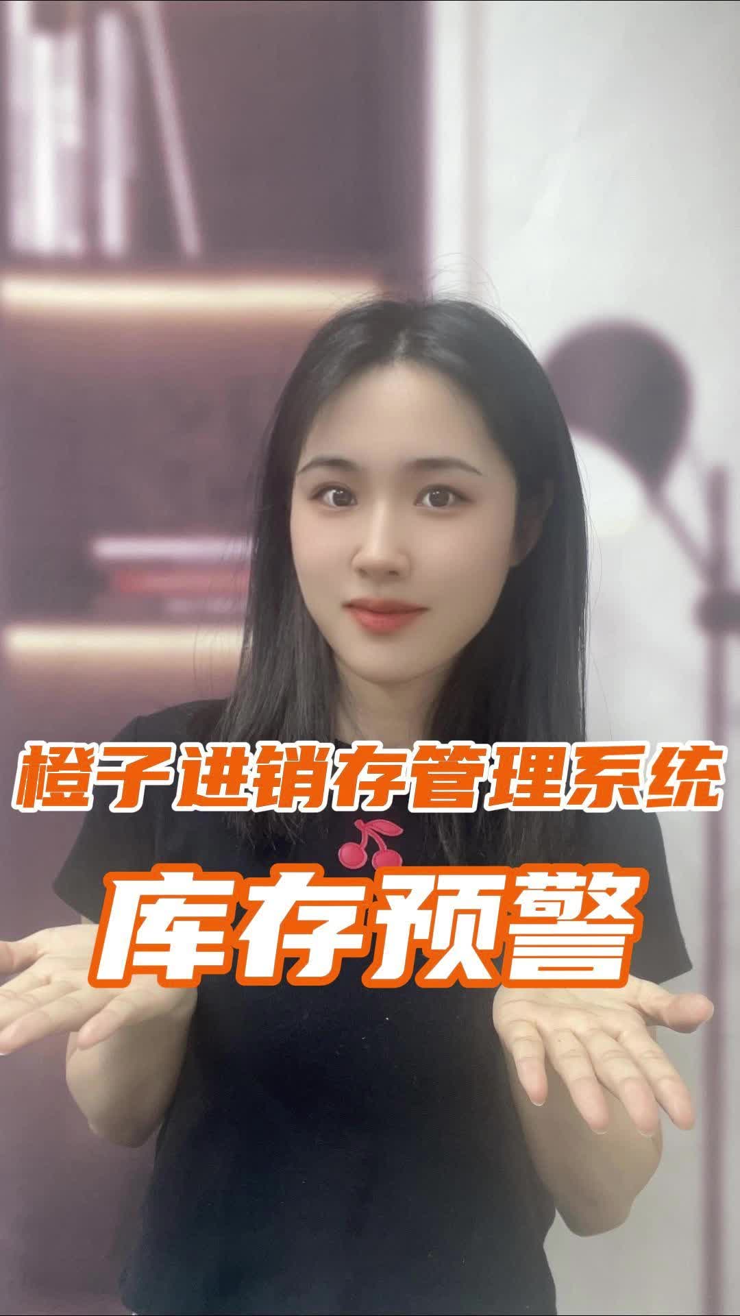 橙子进销存管理系统的库存预警