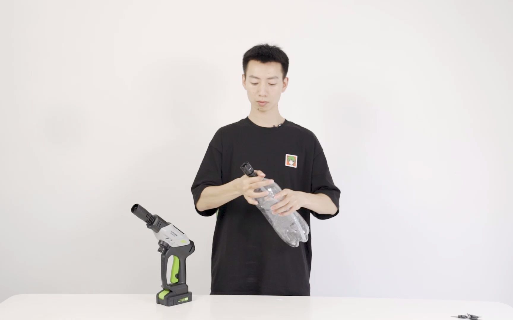 锂电枪可乐瓶转接器