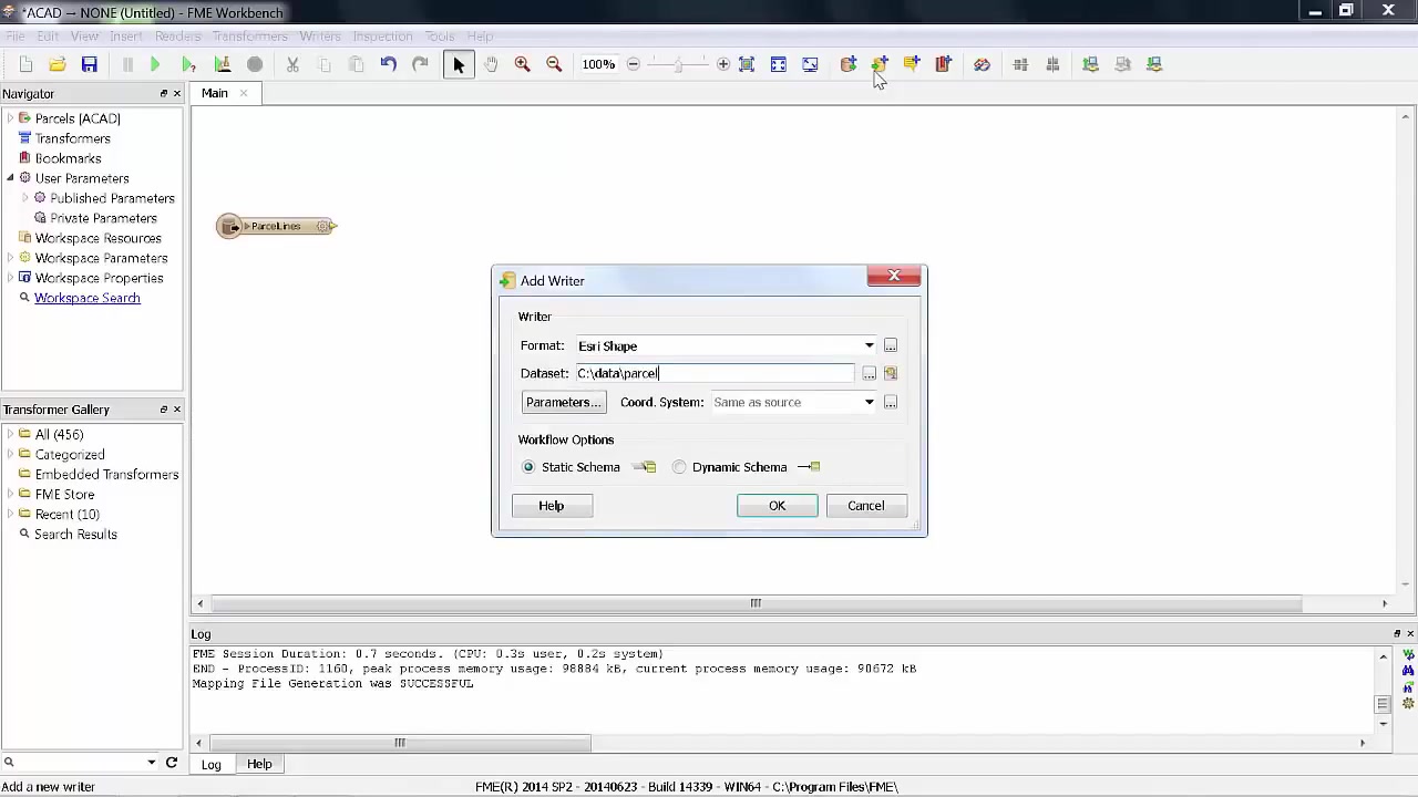 【FME】FME_常用数据格式转换