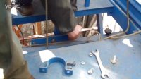 电梯无脚手架施工平台