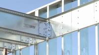 外国钢结构框架托梁的建造全过程的实拍, 我们还欠缺哪些技术