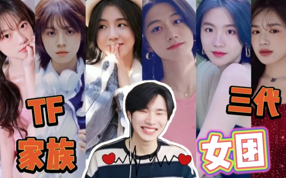 【TF家族】全员萌妹“又甜又酷又可爱”的三代纯欲女神你还不爱?!