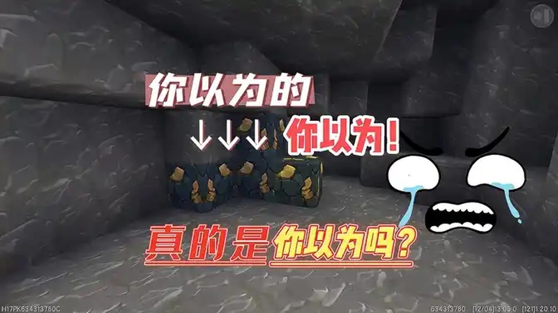 迷你世界:你以为的你以为!是你以为吗?你以为我要挖矿?