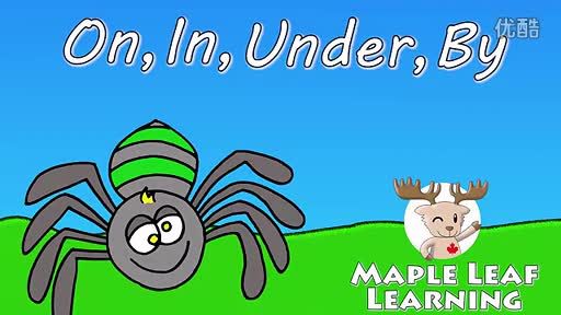 on,in,under,by
