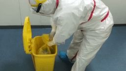 封装一袋“新冠”医疗废弃物 拢共分几步?