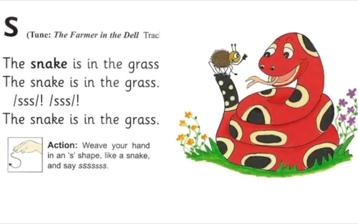 jolly phonics sounds 丽声快乐自然拼读 歌词完整版