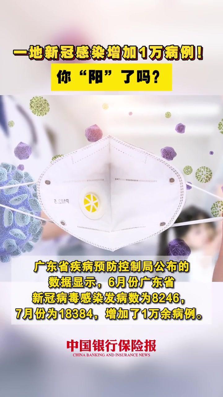 一地新冠感染增加1万病例!你“阳”了吗?
