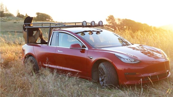 堪比泰国变性手术?国外女发明家将特斯拉model 3改成纯电皮卡!