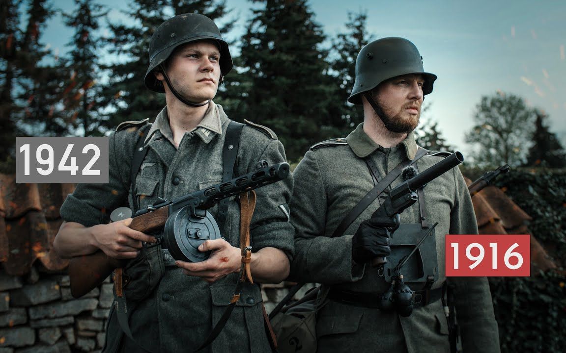 ...年凡尔登战役时期 与 1942年斯大林格勒战役 德军军服对比介绍 ߌ