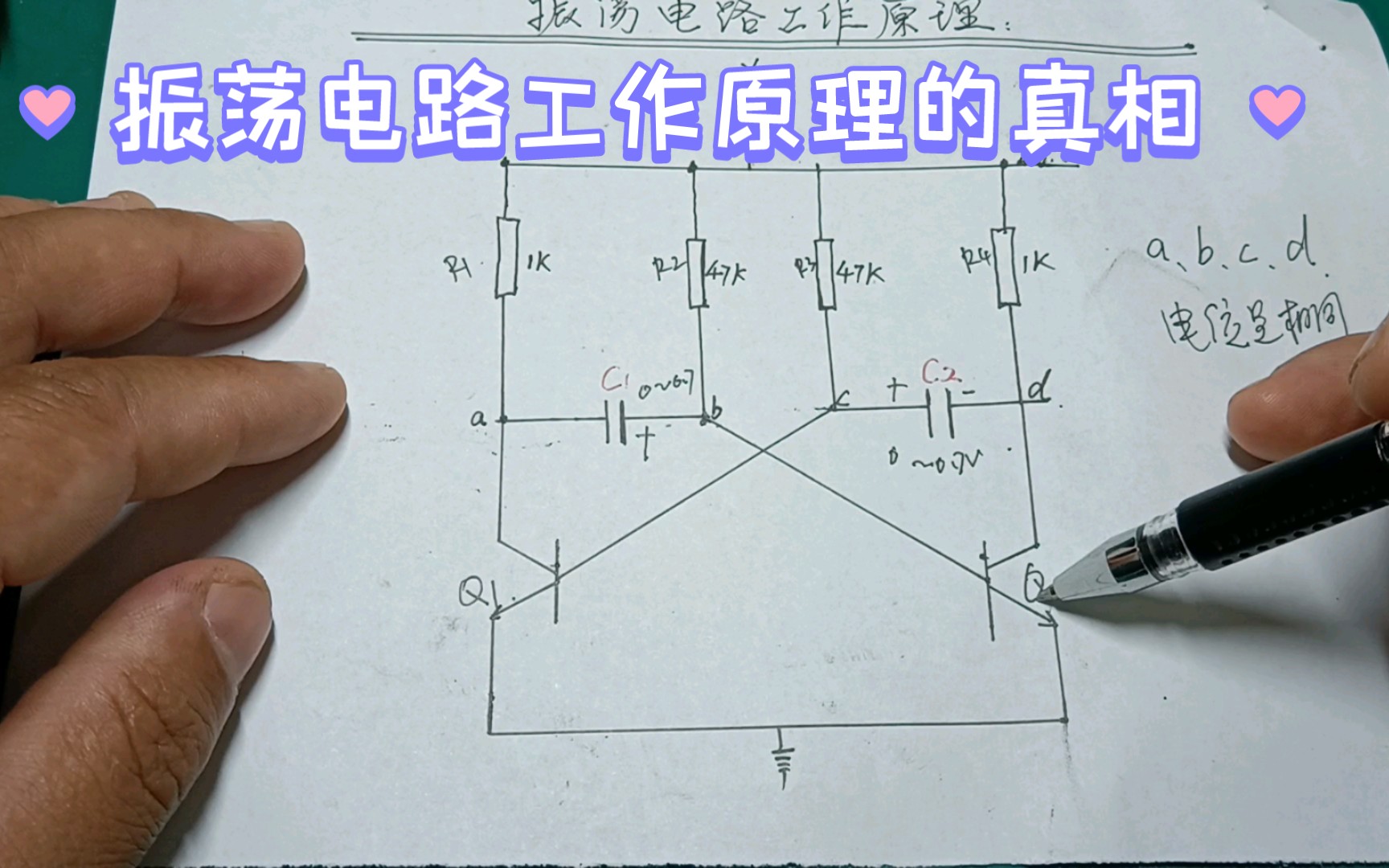 振荡电路工作原理的真相!