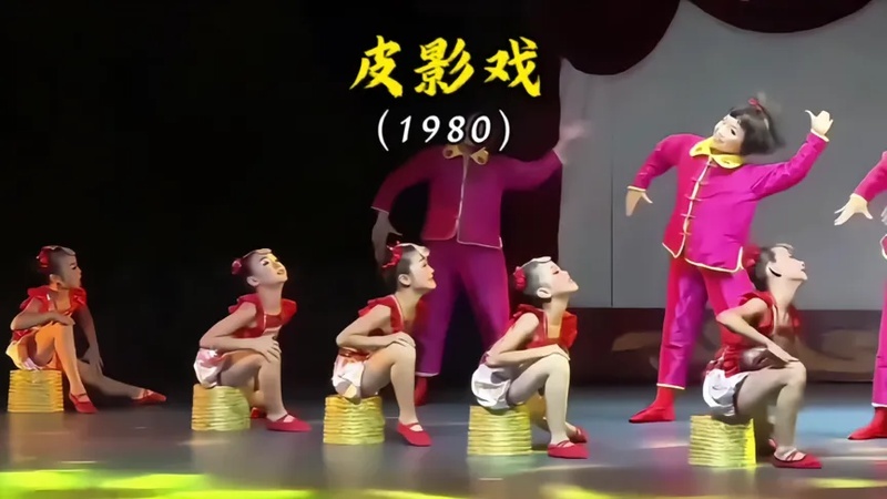 特色创意少儿舞蹈,皮影戏表演可爱的小梦娃