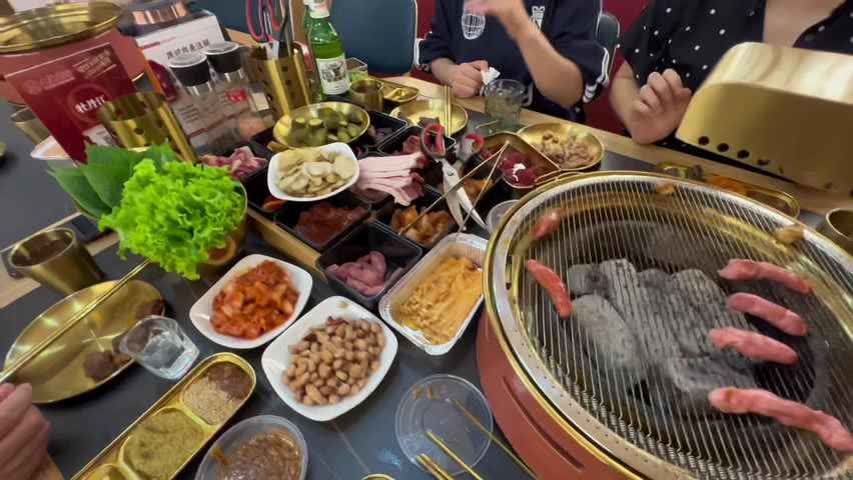记录真实生活 vlog 热门 我的生活日记 好朋友组织了接风宴