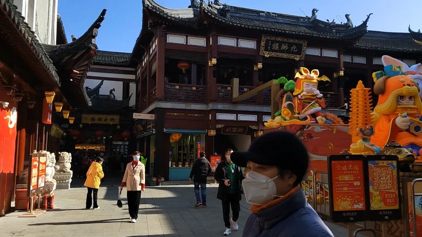 上海,城隍庙,永远不缺人气