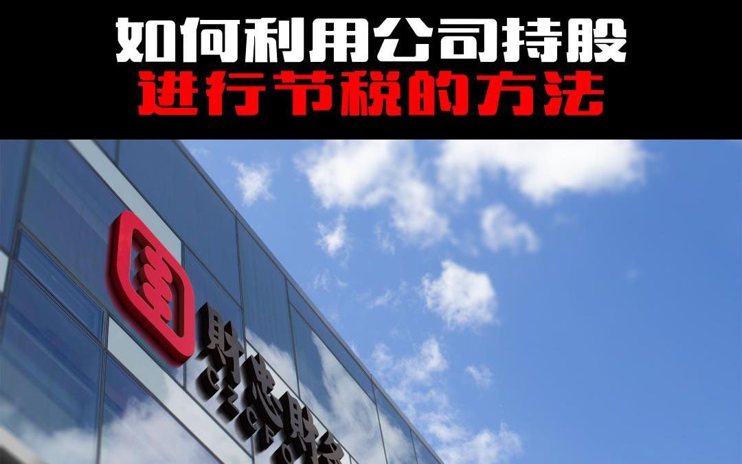 如何利用公司持股进行节税的方法