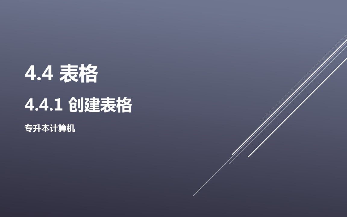 121-122页创建表格