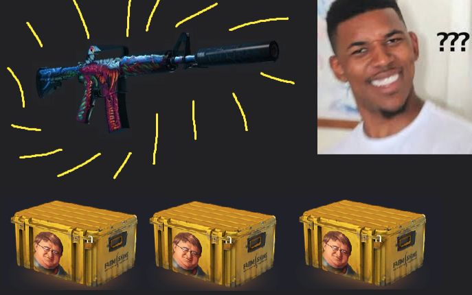 【蛋尼】CSGO 20170513 网页开箱