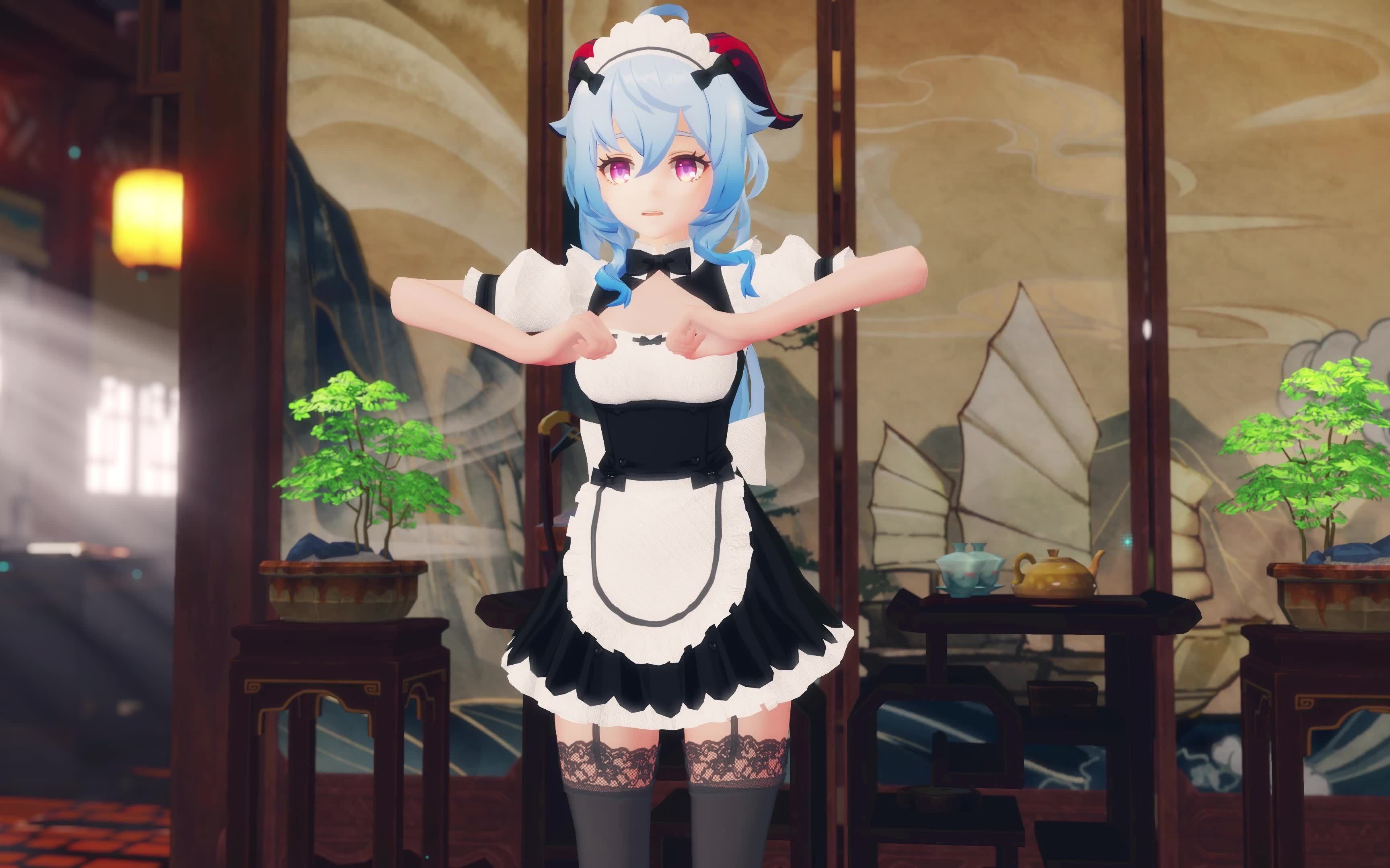 甘雨~是琉璃亭的女仆哦