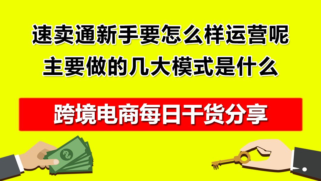 2.速卖通新手要怎么样运营呢?主要做的几大模式是什么?