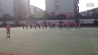 运动会上鼓乐队表演