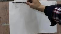 学习油画铅笔画3d立体画_素描石膏几何体教案风景素描