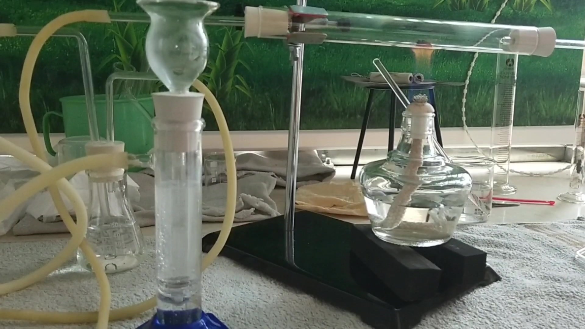 氢气还原氧化铜过程