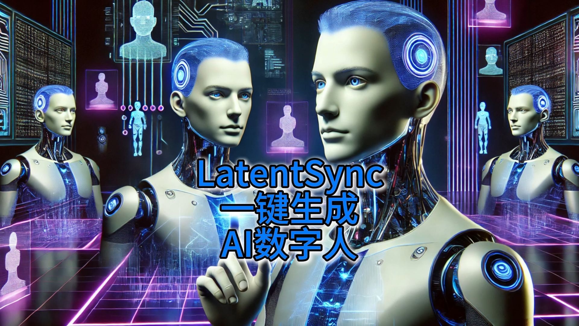 LatentSync V5版 - 字节开源最强AI数字人项目,数字人生成软件,音频...