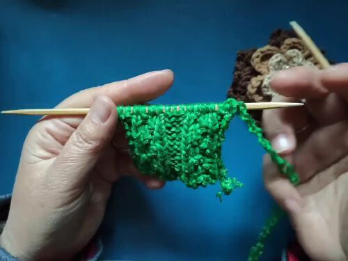 样片起15针7针4行一组完整花样