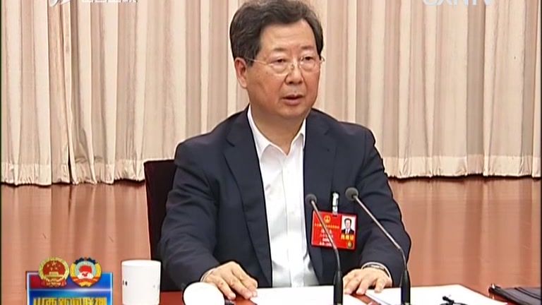 山西代表团举行全体会议,楼阳生主持并发言|山西新闻联播