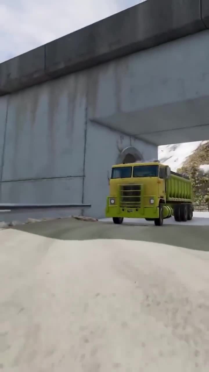 #汽车模拟器 卡车、逃逸车与警车的对决!