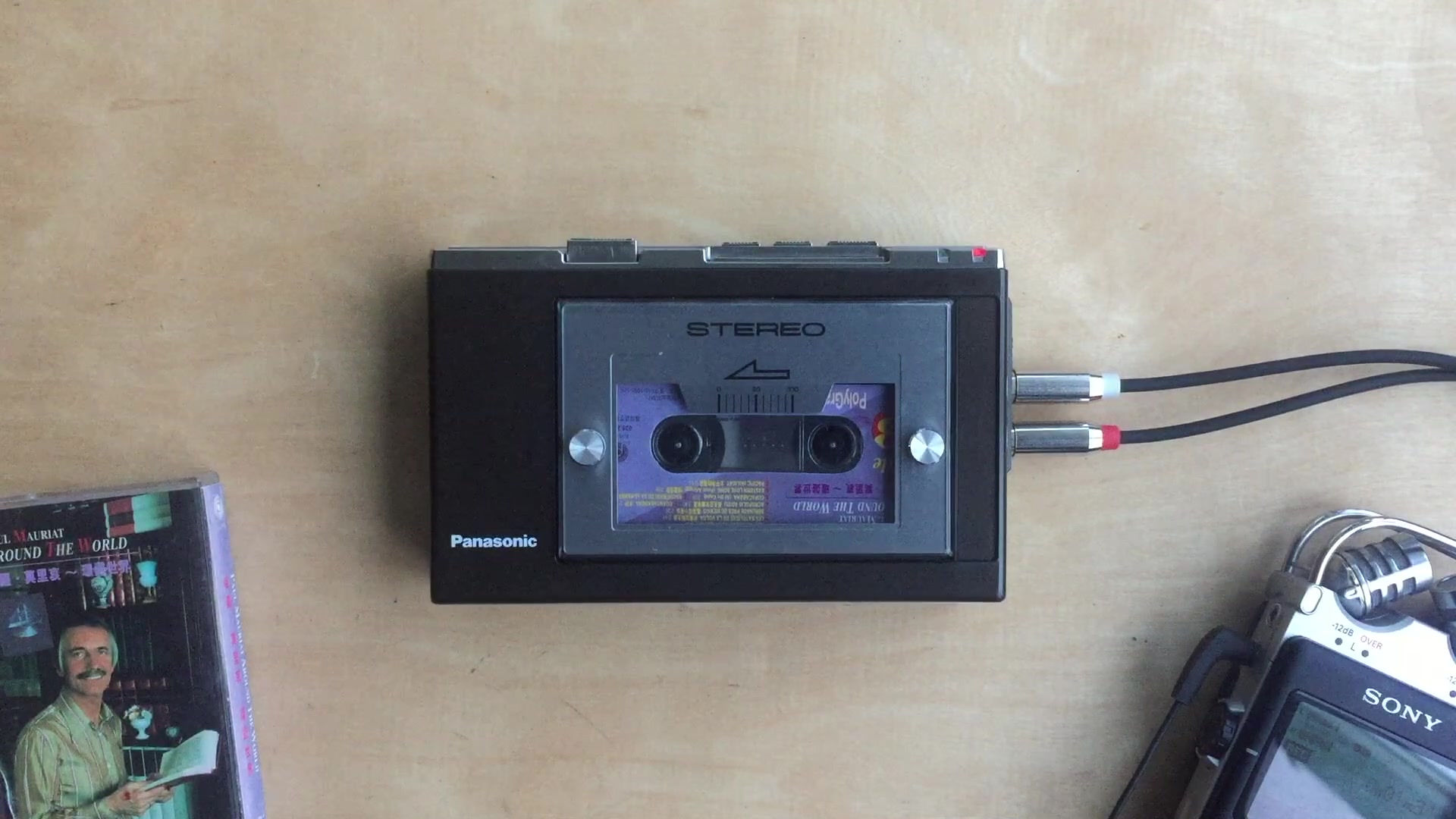 ...第一台磁带 panasonic rs-j3 对录到sony d100录音笔 模拟声还是数码声