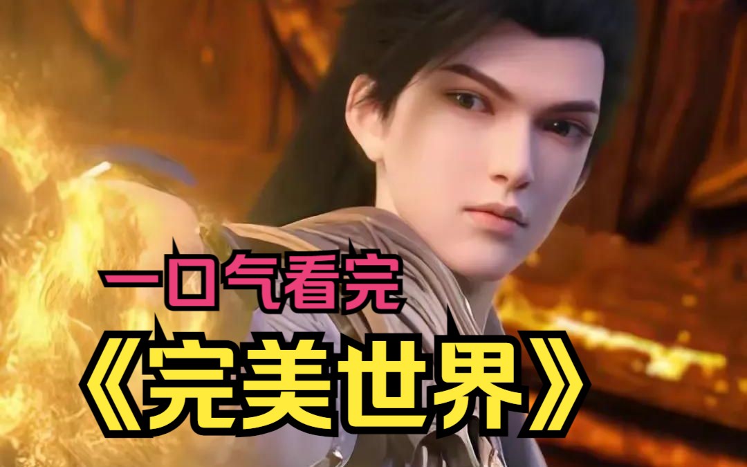 一口气看完国漫《完美世界》精简版,带你了解石昊与三位老婆的经历,...