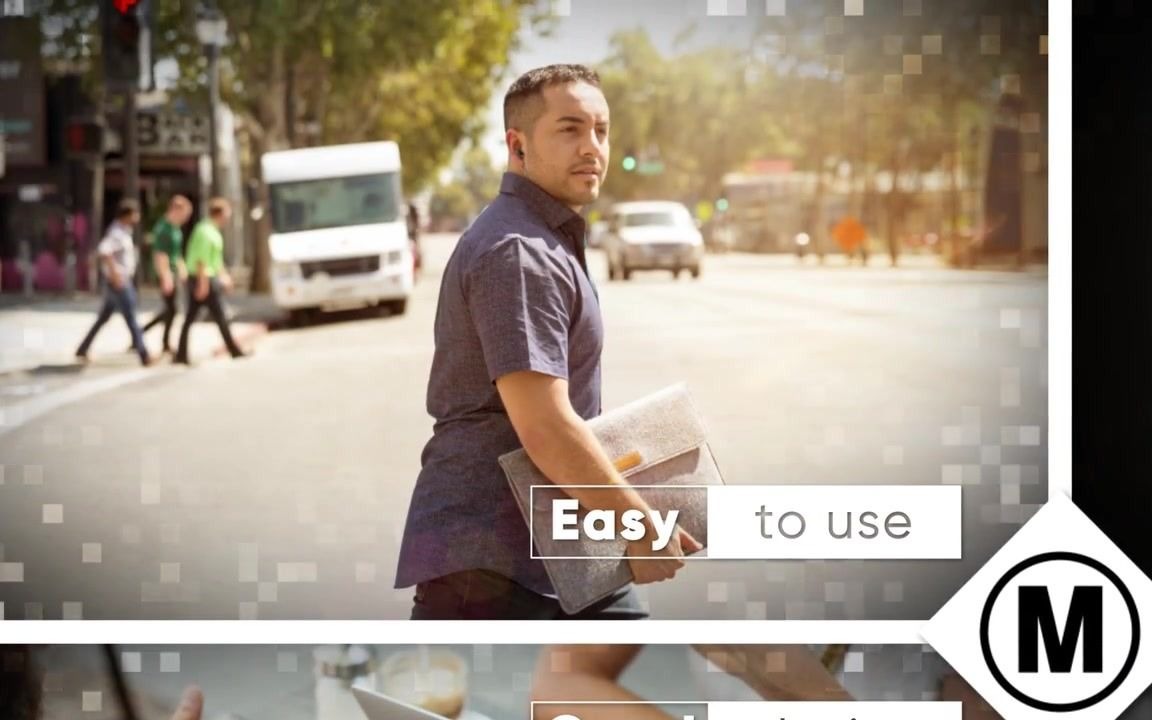 简单的投资组合文本动画AE模板