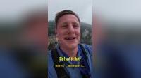 当外国老哥在张家界感受人生第一次蹦极