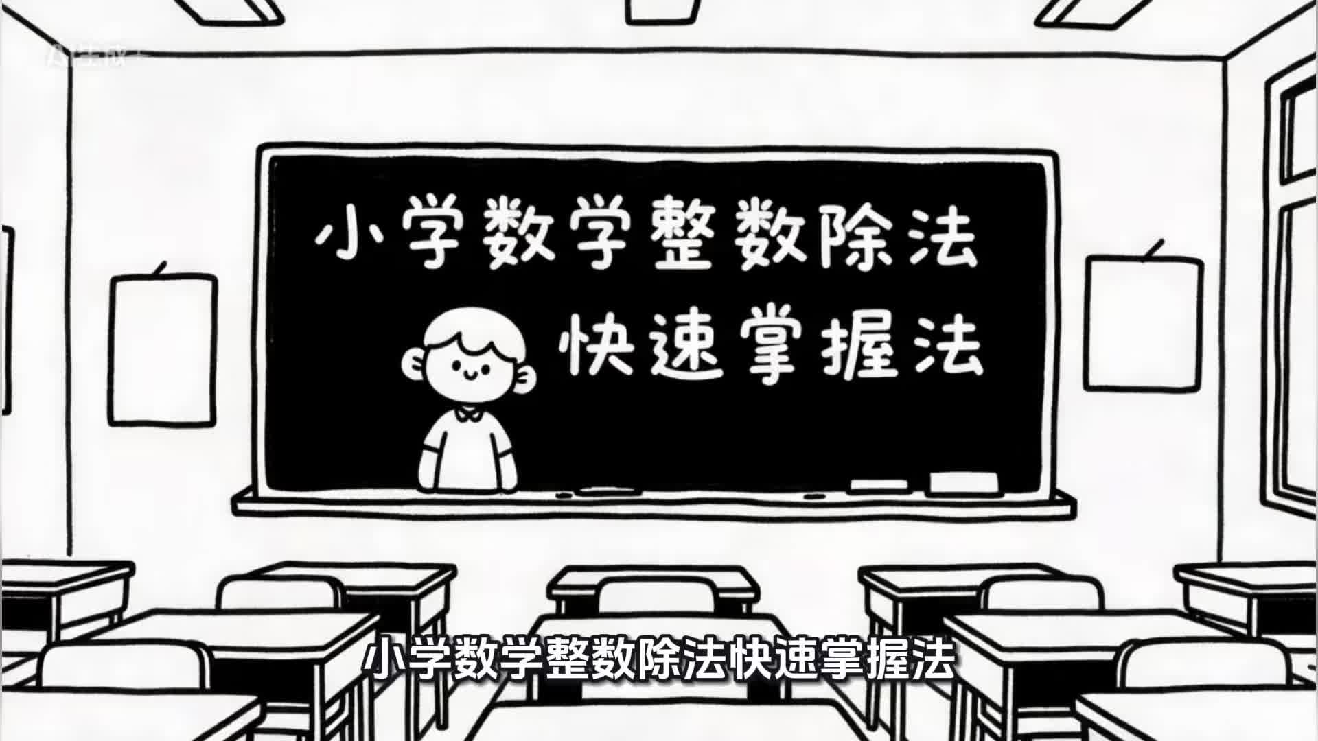 小学二年级数学整数除法的方法!#每天跟我涨知识 #知识科普