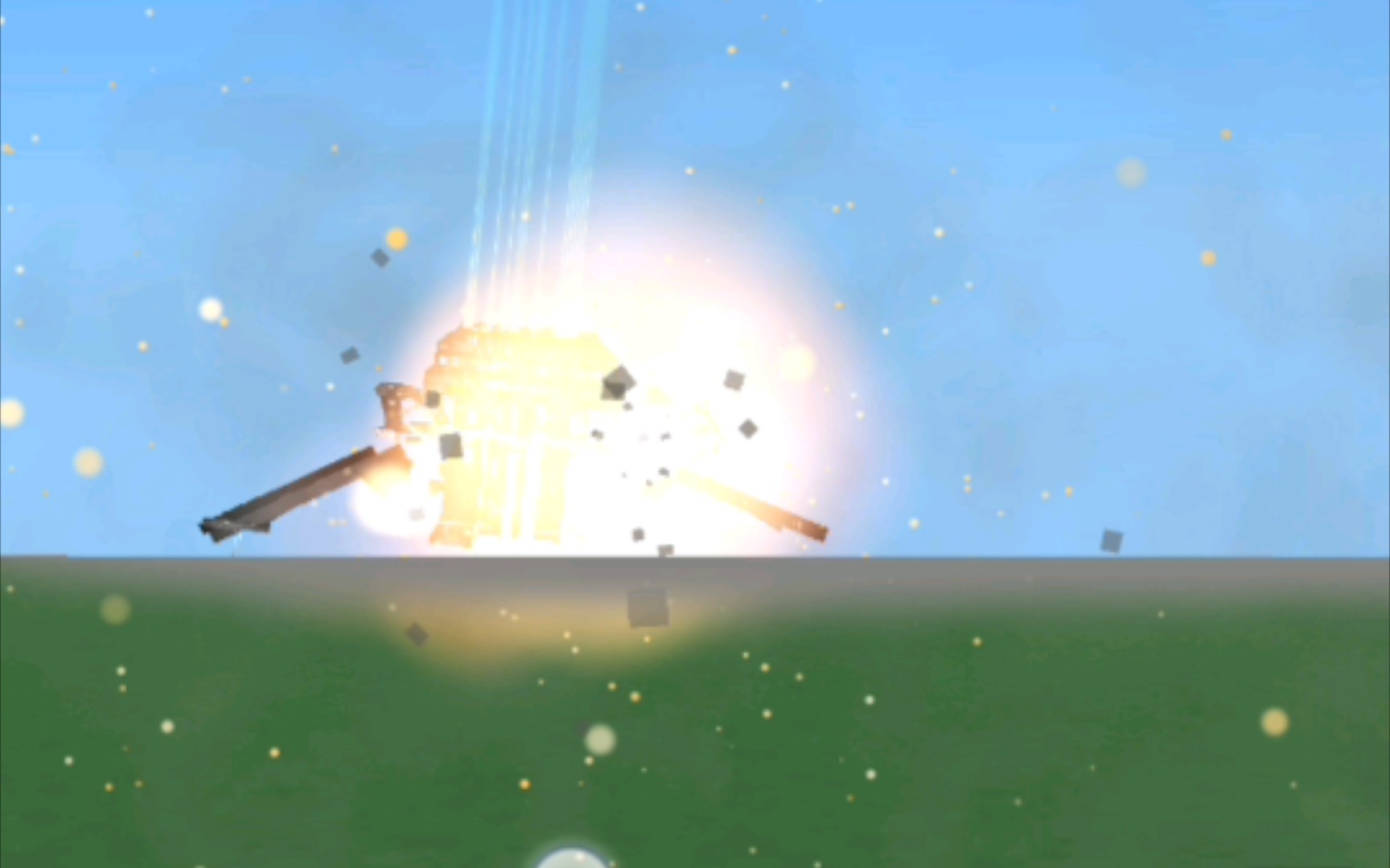 航天模拟器,摧毁UEG的行星发动机小型实验机,流浪地球计划或终止