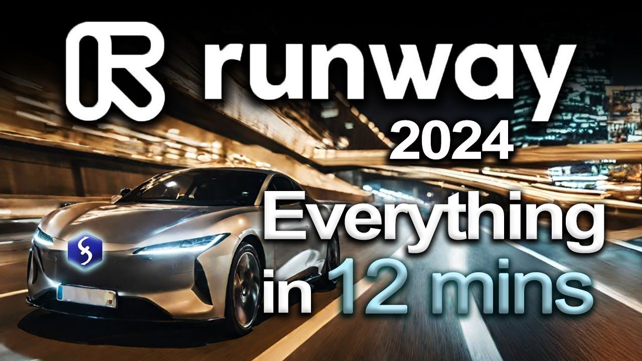 12分钟掌握RunwayML:全面教程(双语 | YouTube优质内容)