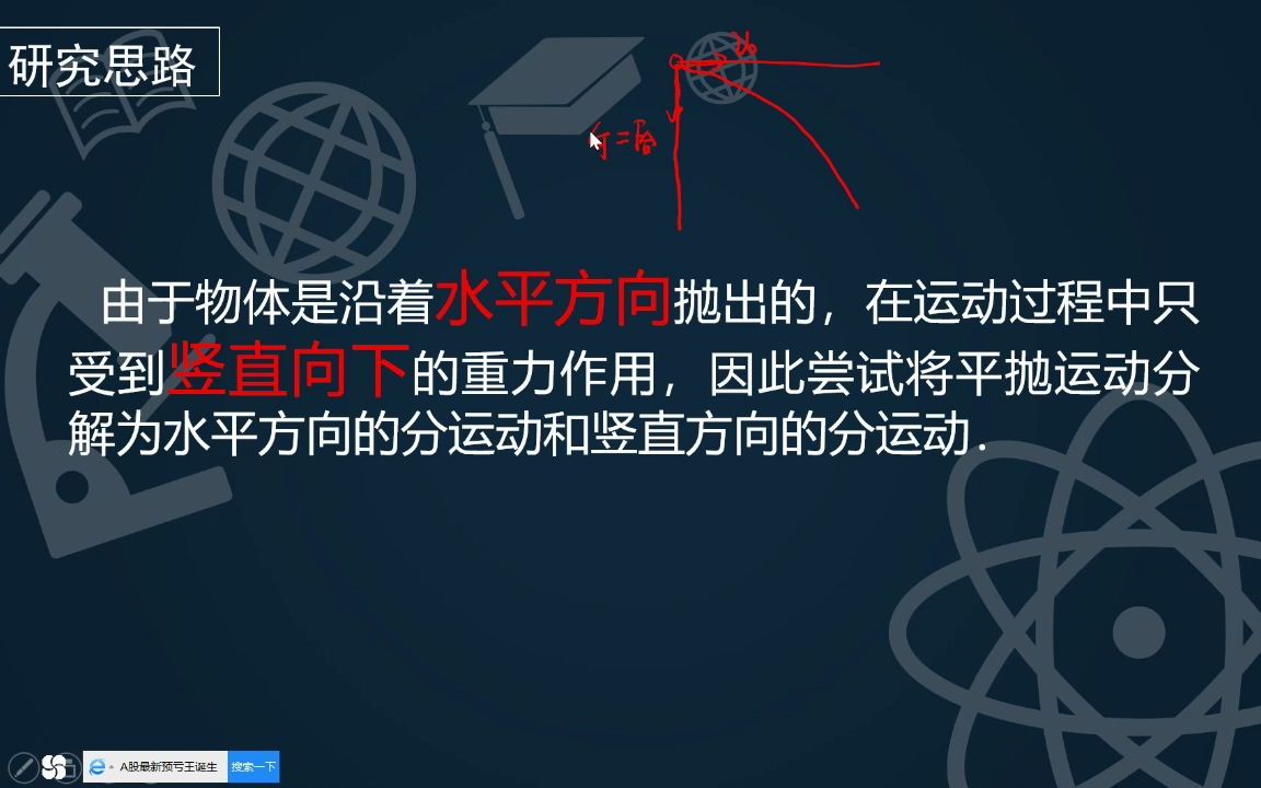 第三节 探究平抛运动的特点