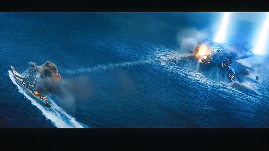 估计没有什么能扛住密苏里号战列舰的一轮轰炸