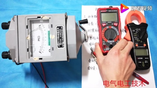 兆欧表如何使用?什么是开路测试?什么是短路测试?电工一学就会