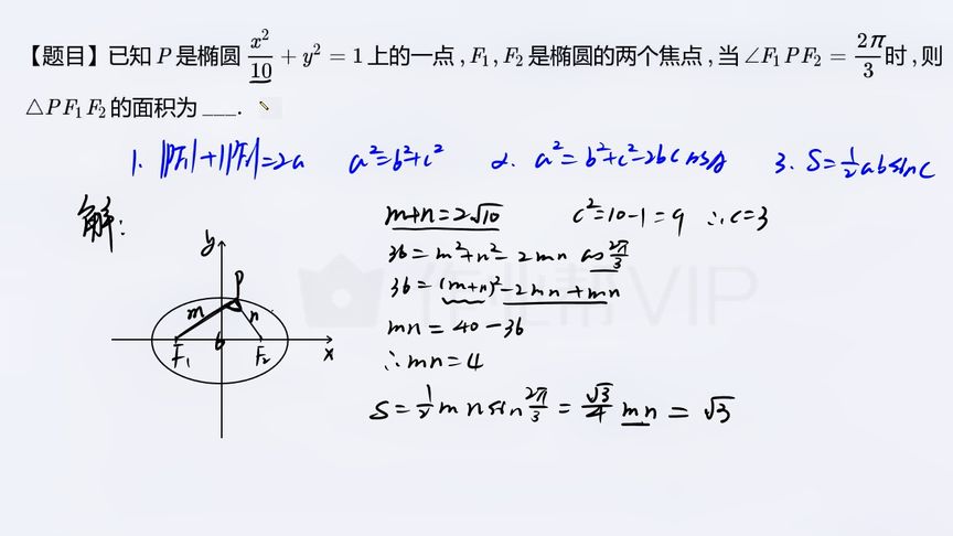 一道椭圆的简单几何性质